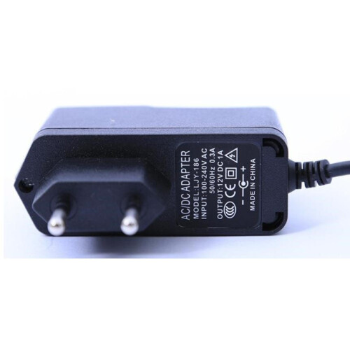 DC 12V 1A AC 100-240V Power Supply Converter Adapter Switch 5.5mmX2.5mm ...