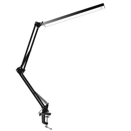 LED Desk Lamp Long Swing Arm Folding Rotation Reading Light Touch ...