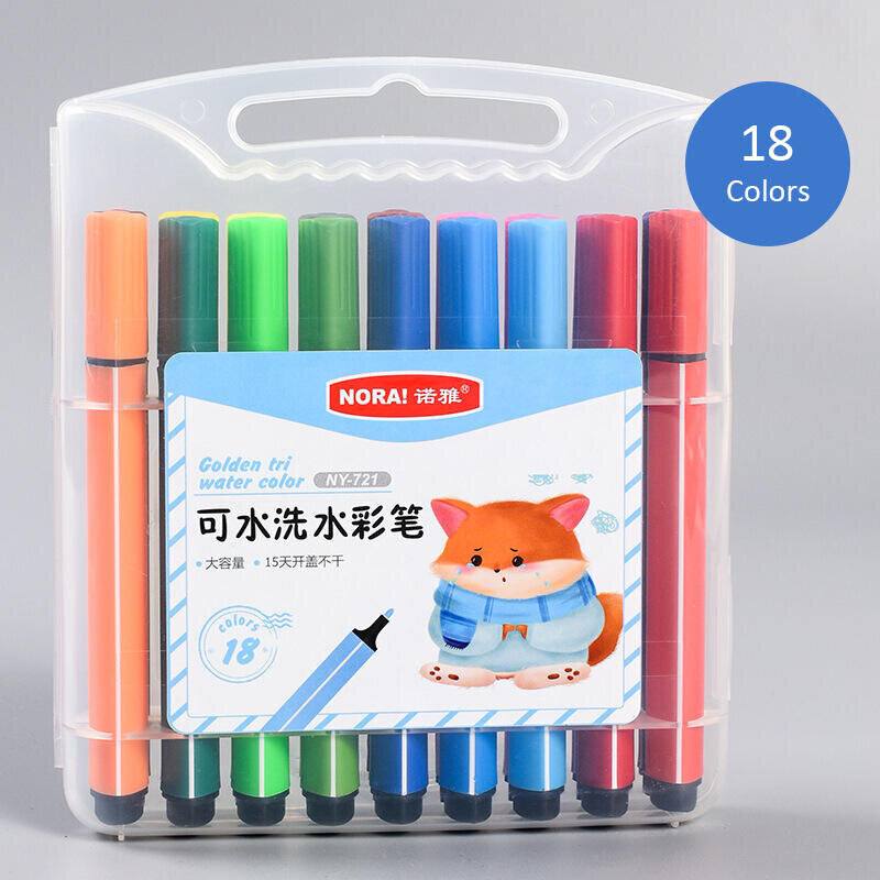 NY-721 Triangle-shape Watercolor Pens Graffiti Pen Art Markers Pen ...