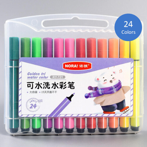 NY-721 Triangle-shape Watercolor Pens Graffiti Pen Art Markers Pen ...