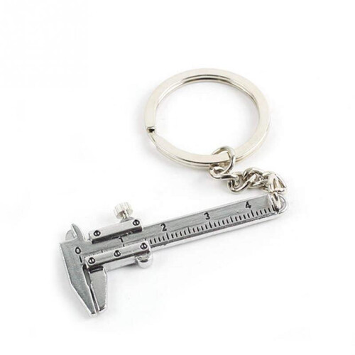 Mini Key Ring Calipers Special Simulation Model Slide Ruler Vernier ...