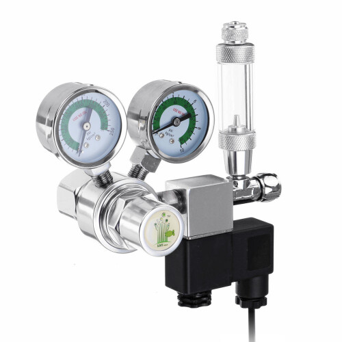 LST100-01 220V G5/8 CO2 Regulator for Aquarium CO2 Decompression Table ...