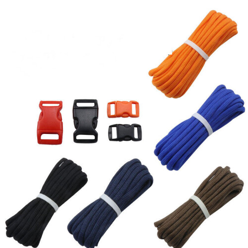 S4 DIY Braided Rope Hand Weaving Bracelet Kits DIY Paracord Lanyard ...