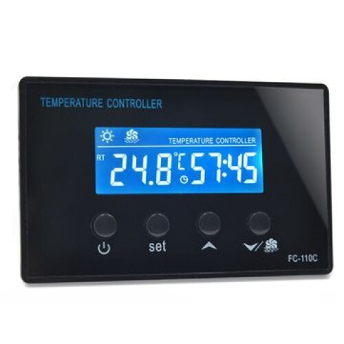 Digital Sauna Thermostat 220V 10A Temperature Meter Timer with NTC ...