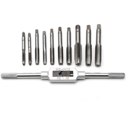 11pcs M3-M12 Adjustable Tap Spanner With M6-M12 Tap Kit on OnBuy