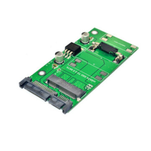 SATA 22PIN to mSATA Interface mSATA SSD PCI-E Expansion Card 6Gbps for ...