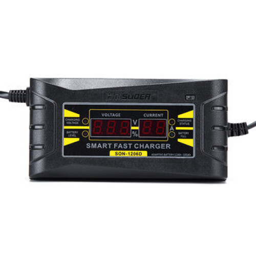 SON-1206D LED Intelligent Display Charger 6A 12V Car Battery Charger for Lead Acid Batteries on ...