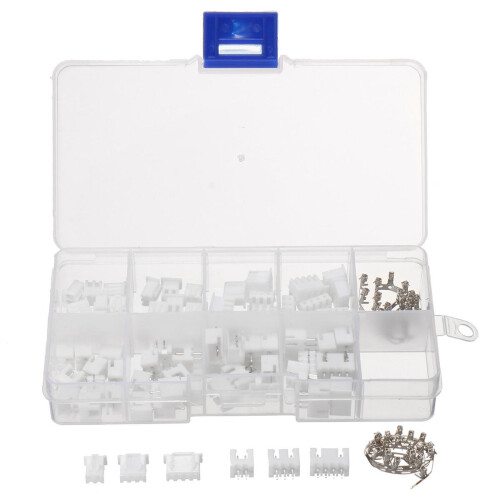 40 Set JST 2.5mm XH 2P 3P 4Pin Header Male Female Pitch Crimp Terminal ...