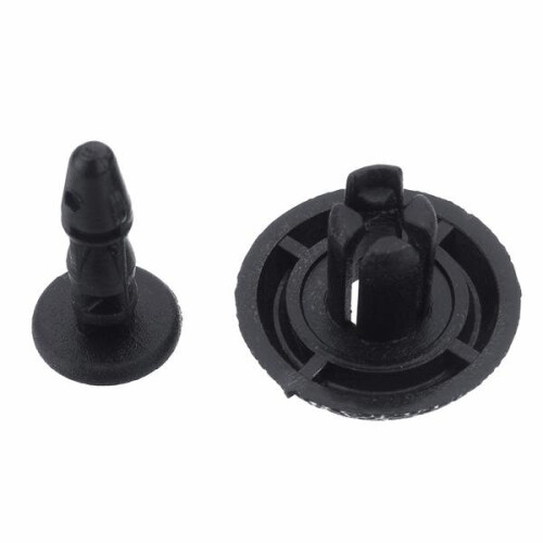 10x 7mm Nylon Bumper Clip Grille Push-Type Retainer For Toyota on OnBuy