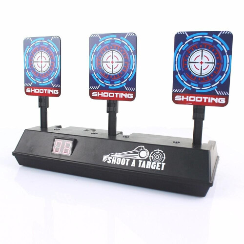 Auto-Reset Electric Scoring Shooting Target with Light and Sound ...