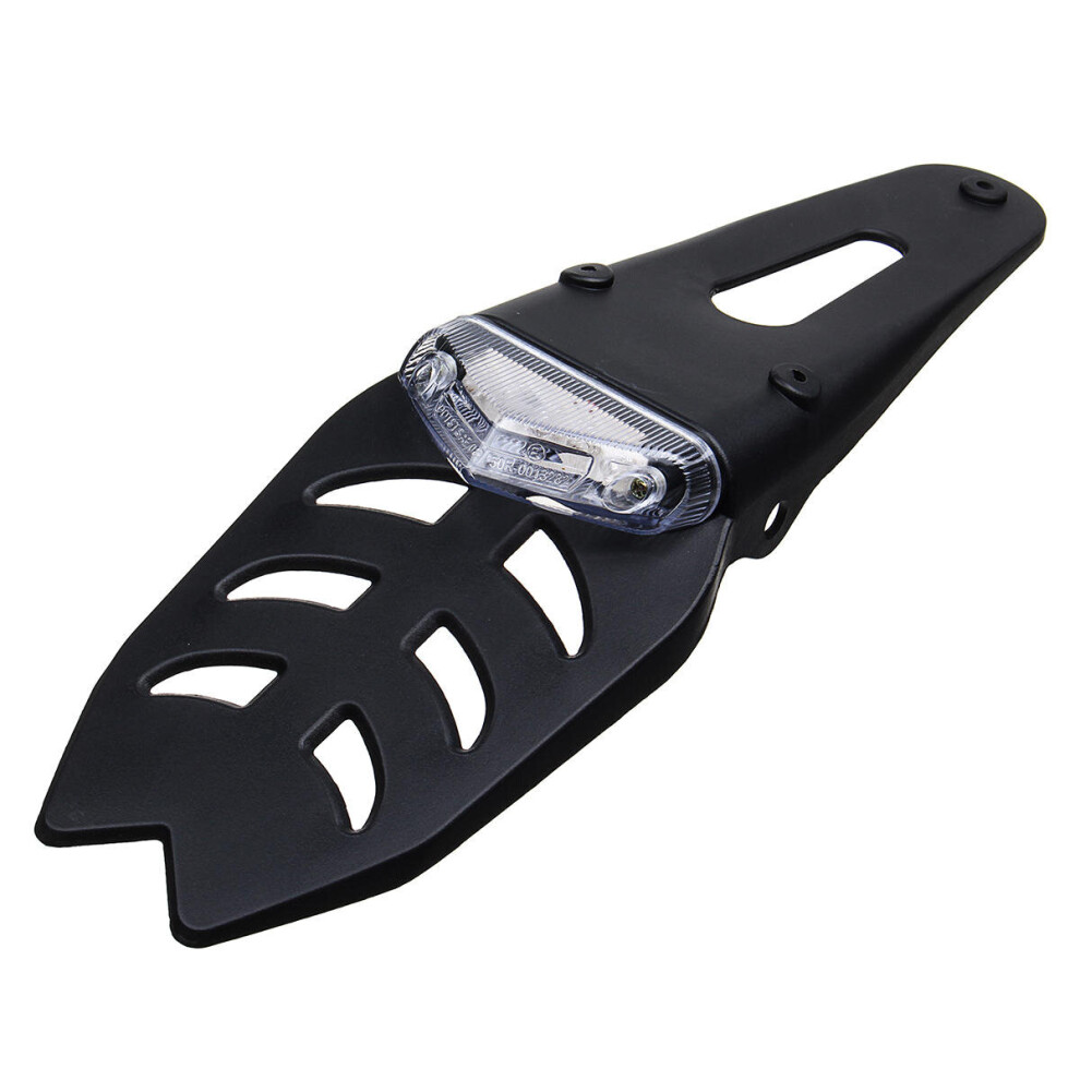 12V Motorcycle Rear Fender LED Brake Tail Lights Dirt Bike Motocross ...