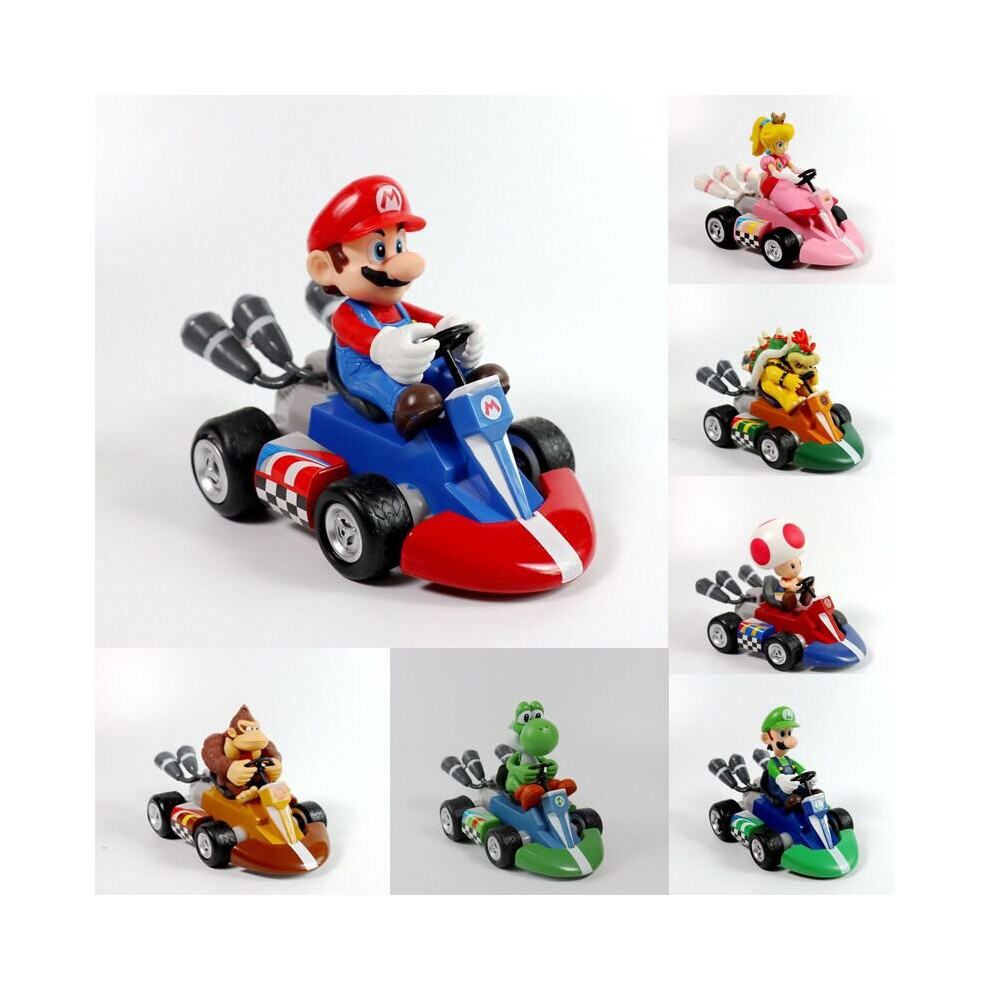 Super Mario Kart Princess Peach Pull Back Car Toy on OnBuy