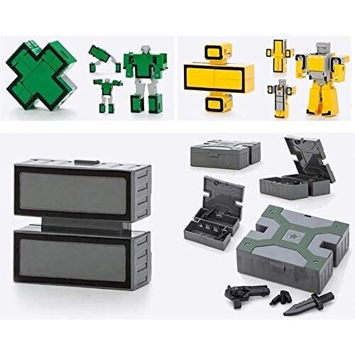 Alphabet Numbers Transformers Robot Maths Educational Toys Building ...