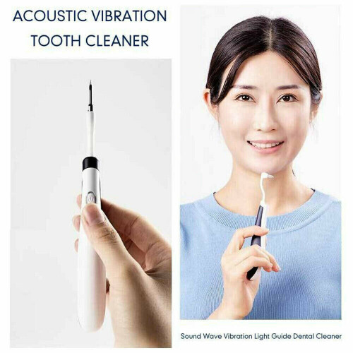 Tooth Polishing Cleaner Ultrasonic Electric Oral Teeth Cleaning Kit on ...