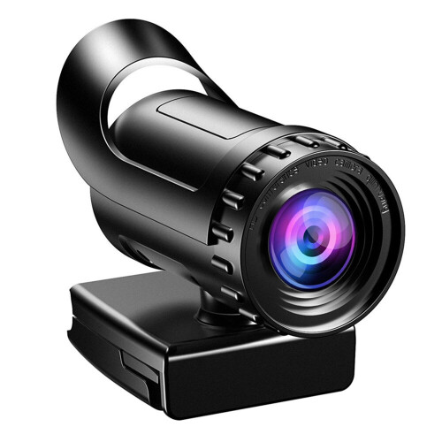 2K USB Webcam HD Camera Auto Focus Webcam with Microphone and Tripod ...
