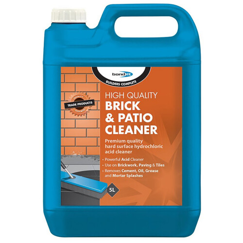 (Brick and Patio Cleaner - 5L ) Patio Weed Brushes Wire Brush Block ...