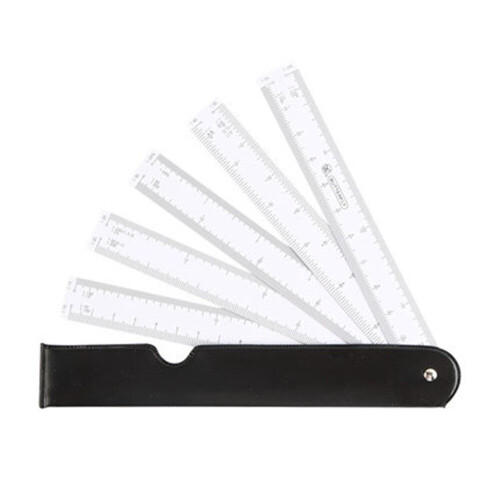 Butterfly Fan Shape Architects Scale Ruler Foldable Rulers With 5 ...