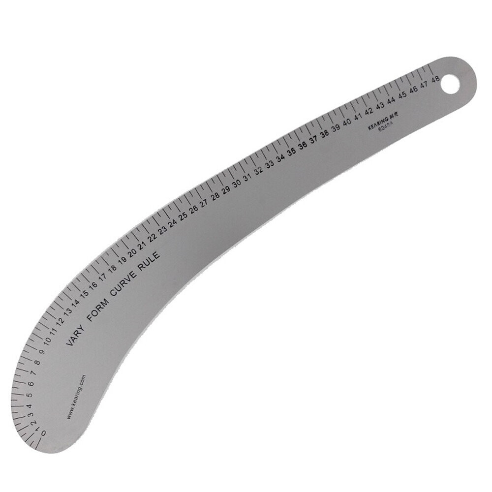 Metal Patchwork Rulers for Fashion Design Metric System Sewing Curve ...