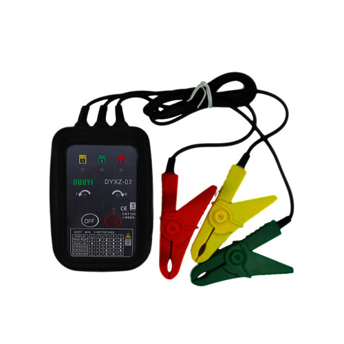 DYXZ-02 Phase Sequence Detector Phase Meter Non-Contact Detector ...