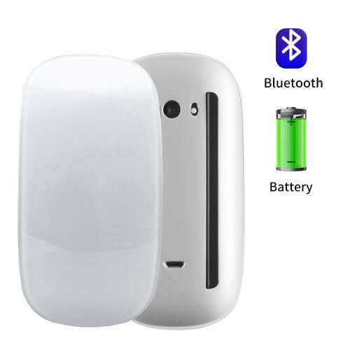Wireless Bluetooth 5.0 Mouse Magic Rechargeable Laser Silent Arc Touch ...