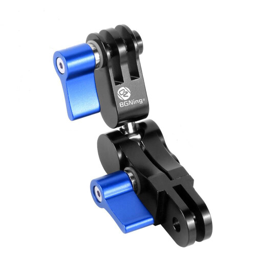 Universal Aluminum Arm Adapter Mount Bracket Connector w Knob 1/4 ...