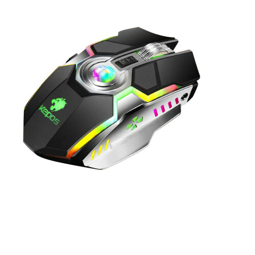 G80 Wireless Gaming Mouse Rechargeable Gaming Mouse Silent Ergonomic 7 ...