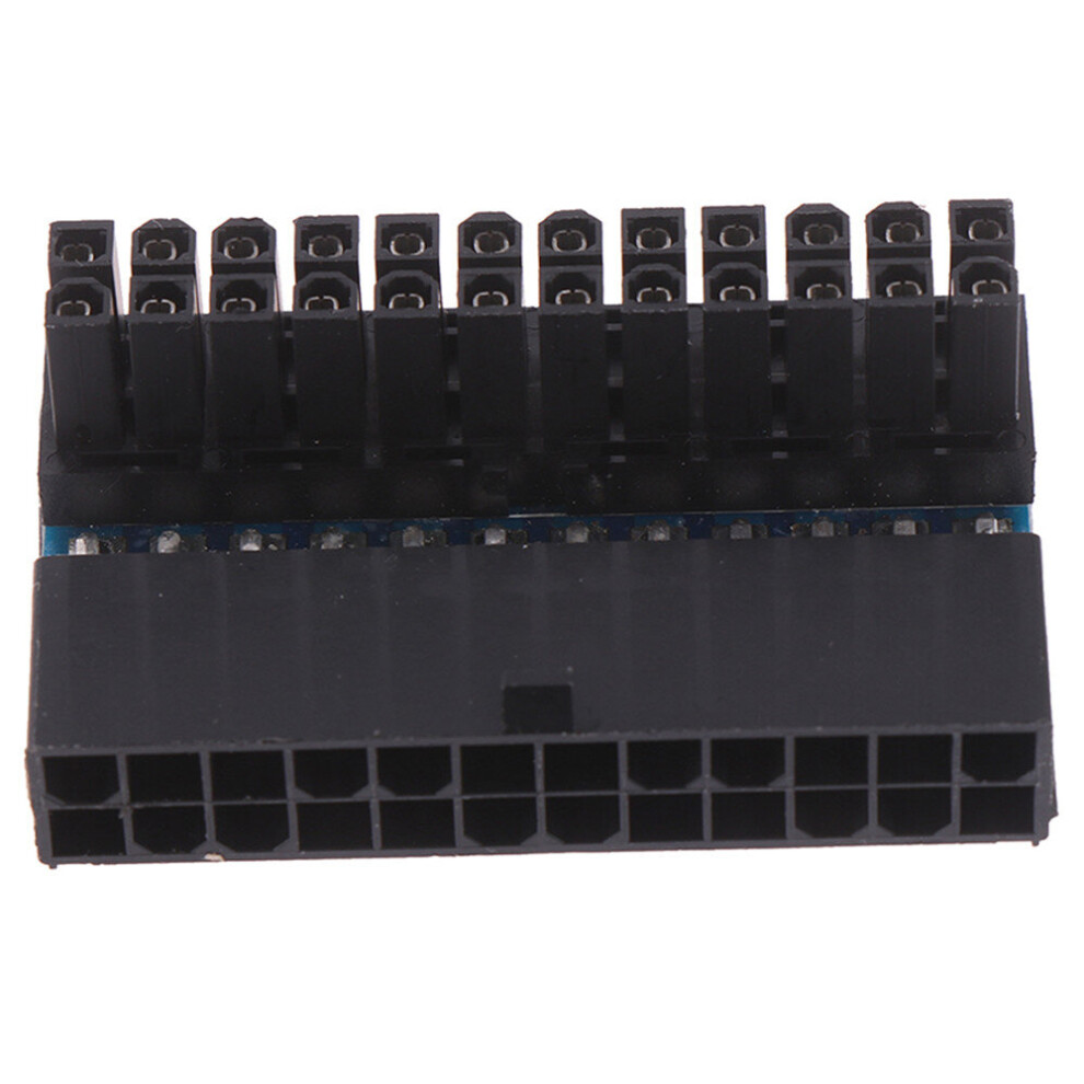 ATX 24 pin 90 degree 24Pin to 24pin L type Power Plug Adapter Mainboard ...