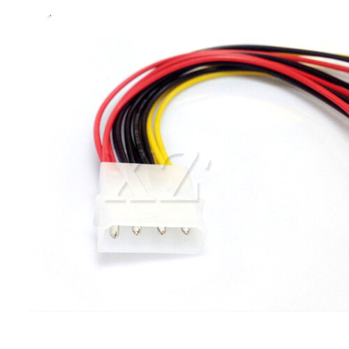 4 Pin Molex Male to 3 port Molex IDE Female Power Supply Splitter ...