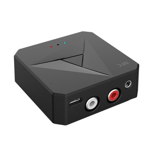 NFC Desktop Bluetooth Receiver BT Transmitter Bluetooth 5.0 3.5mm AUX ...
