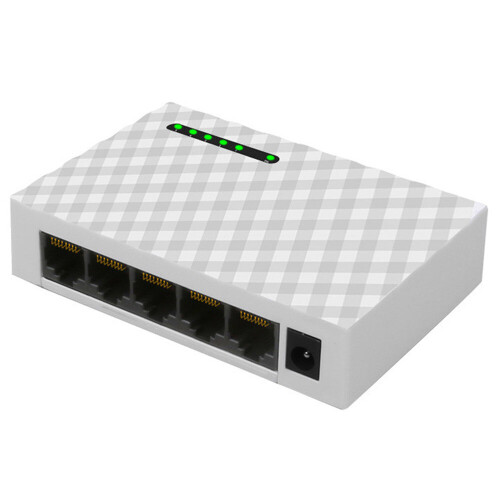 Mini 5-Port Desktop 1000 Mbps Network Switch Gigabit Fast RJ45 Ethernet ...