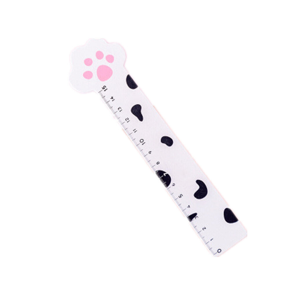 Cat Claw Cute Ruler Design Ruler Stationery Novel Cartoon Rules Student ...