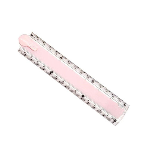 Transparent Plastic Acrylic Folding Straight Rulers 30Cm Kawaii Drawing ...