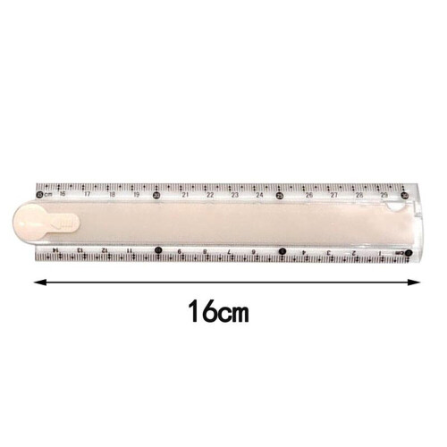 Transparent Plastic Acrylic Folding Straight Rulers 30Cm Kawaii Drawing ...