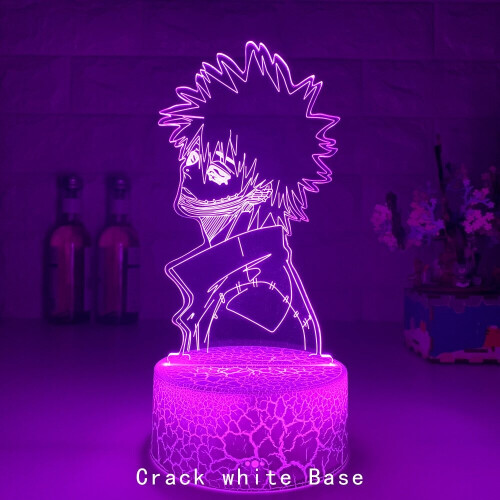 crylic 3d Lamp Anime My Hero Academia Dabi Led on OnBuy
