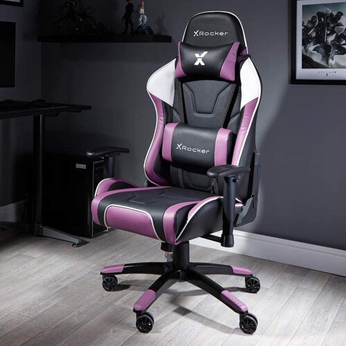 X ROCKER X-Rocker Agility eSports PC Office Gaming Chair Purple on OnBuy
