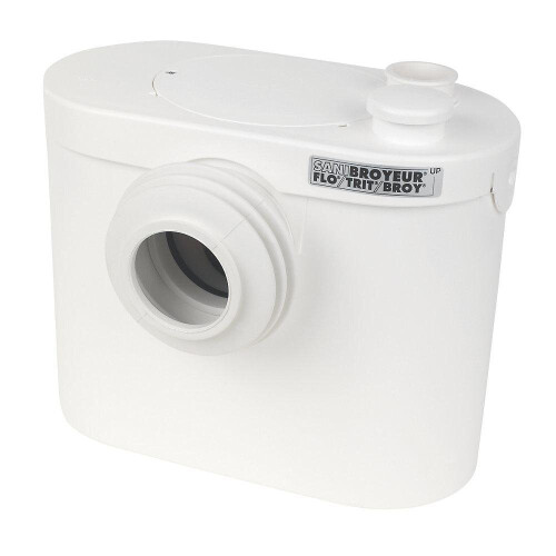 Saniflo Up Macerator Pump 400W 220 / 240V Automatic Activation Fittings Not Supplied on OnBuy