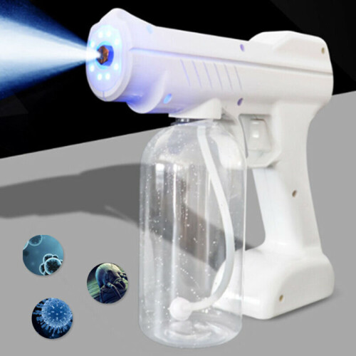 800 ML Handheld Nano Sanitizer Sprayer Cordless Disinfectant Fogger Gun ...