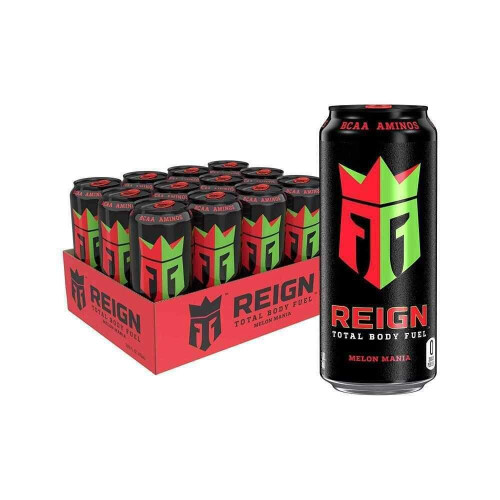 Reign Energy Drink 12 x 500ml Zero Sugar BCAAs PMP on OnBuy