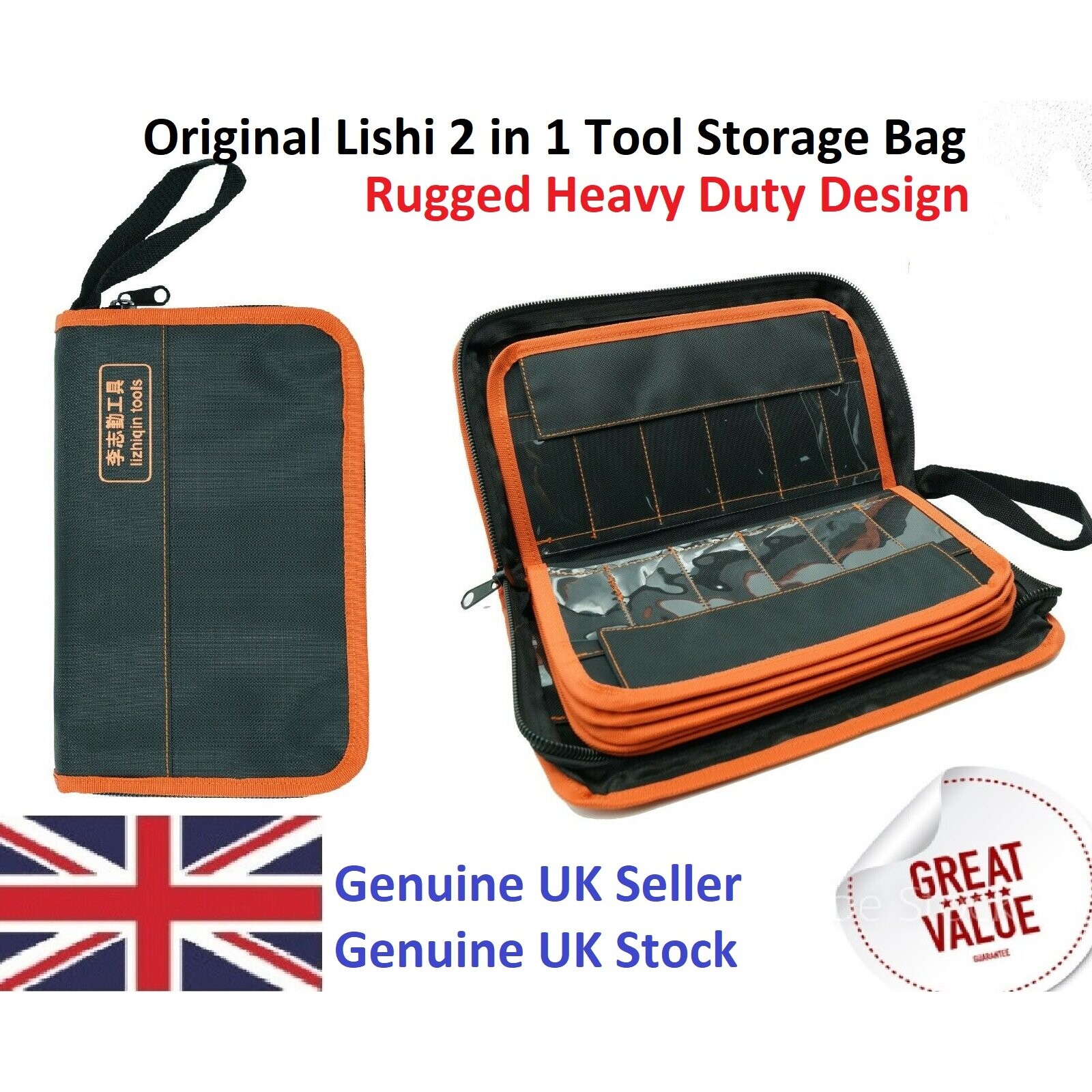 Original Lishi Heavy Duty Storage Case - Locksmith Tool Bag on OnBuy