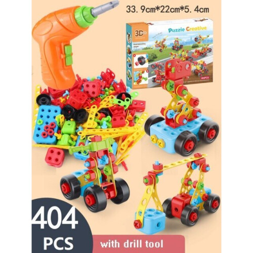 DIY Construction Kit Engineering Building Blocks on OnBuy