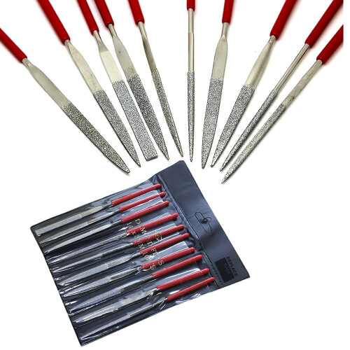 Precision 10 Piece Precision Hard Hand File Set on OnBuy