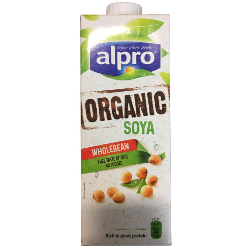 Alpro Organic Soya Milk Alternative Cartons - 8x1ltr on OnBuy