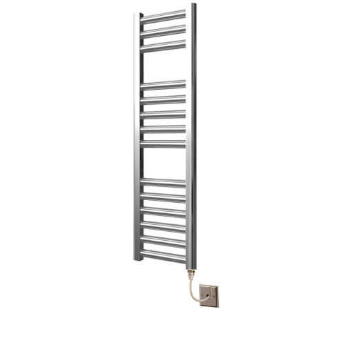 Extra High Heat Output Chrome Electric Towel Rail 300 x 800mm Flat ...