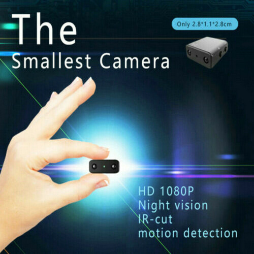 Mini 4K Hidden Spy Camera HD 1080P Surveillance Security Night Vision ...