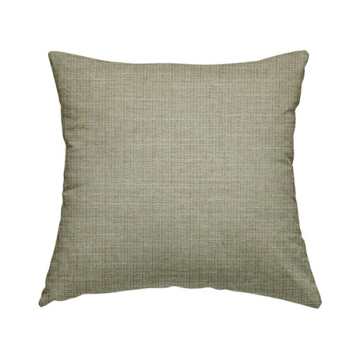(Large) Woven Fabric Textured Vanilla Beige Plain Cushions Piped Finish ...