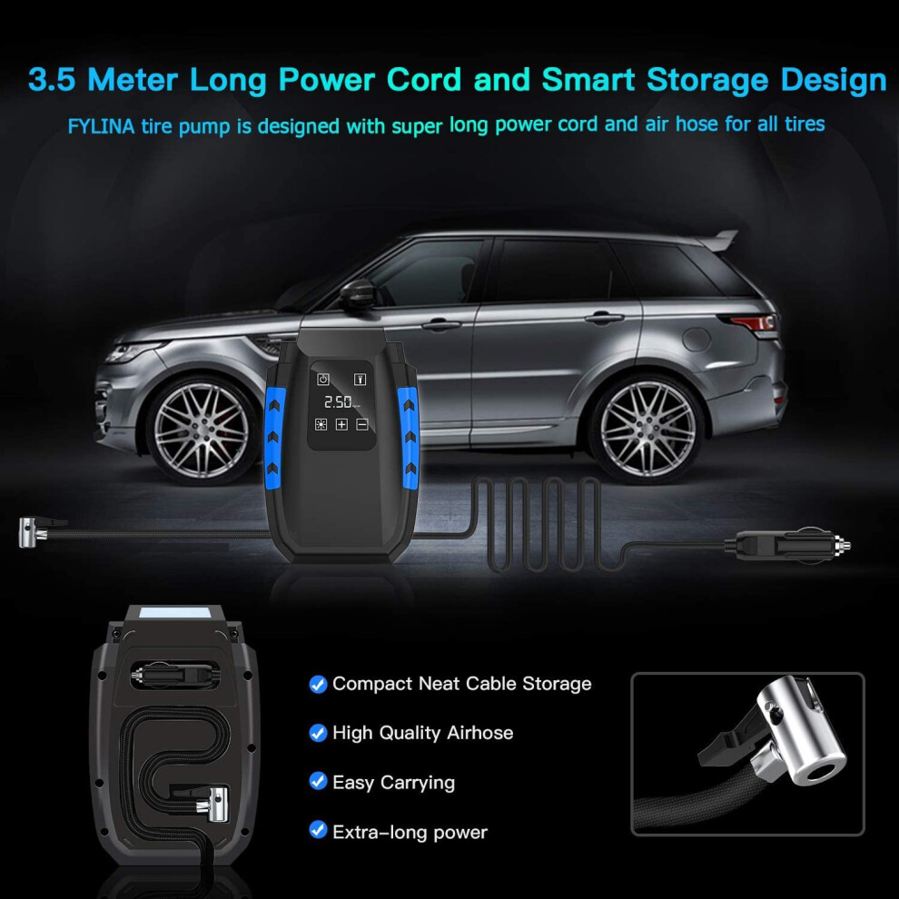 Fylina tyre inflator store