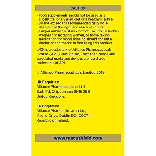 Macu Shield Gold Food Supplement - 30 day pack on OnBuy