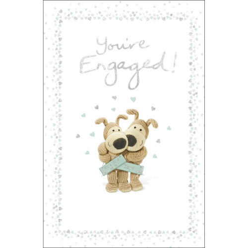 Boofle You're Engaged! Mr & Mrs To Be! Greeting Card Cute Range ...