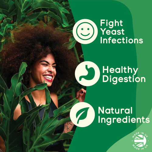 Candida Support Capsules x 60 - Yeast Infection, Thrush & BV Treatment ...