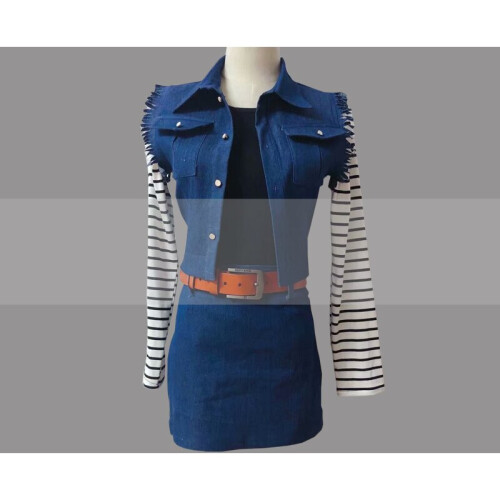 Dragon Ball Z Android 18 Cosplay Costume on OnBuy